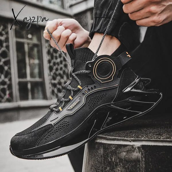 Xajzpa Men Shoes Sneakers Male Tenis Luxury Shoes Mens Casual Shoes